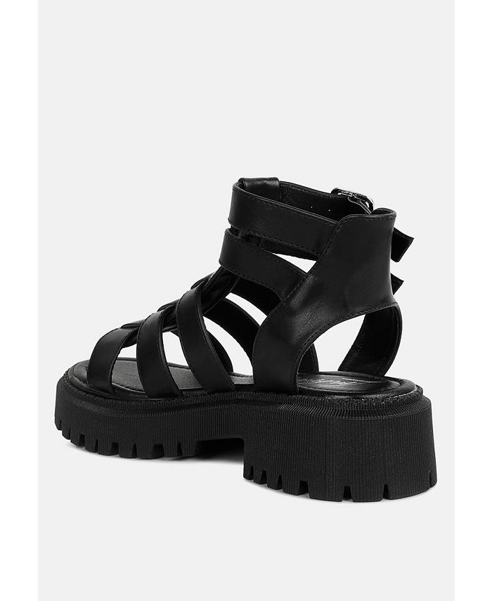 London Rag Women's Dewey Chunky Gladiator Sandals - Macy's