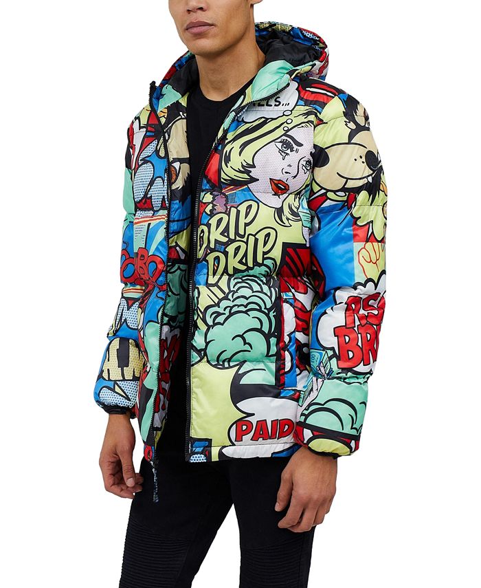 Reason Men's Berlin Puffer Jacket - Macy's