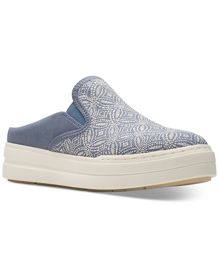 Clarks Women's Audreigh Cove Round-Toe Fabric Slides - Macy's