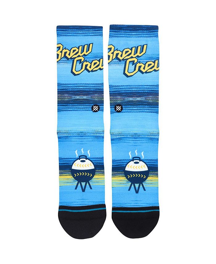 Stance Men's Milwaukee Brewers City Connect Crew Socks - Macy's