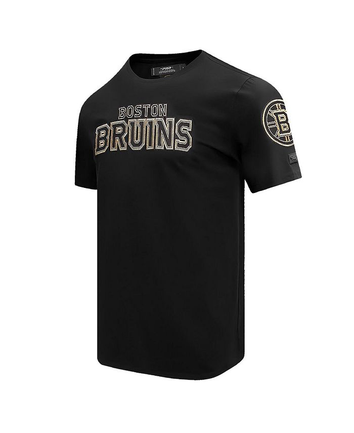 Pro Standard Men's Black Boston Bruins Wordmark T-shirt - Macy's