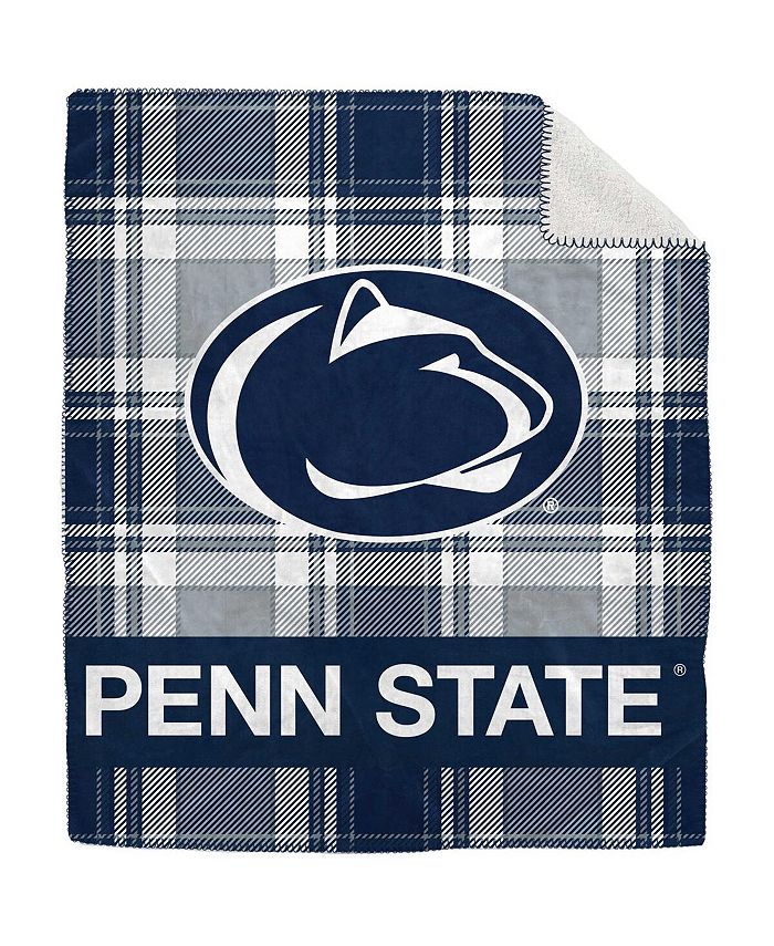 Pegasus Home Fashions Penn State Nittany Lions 50" x 60" Plaid Flannel ...