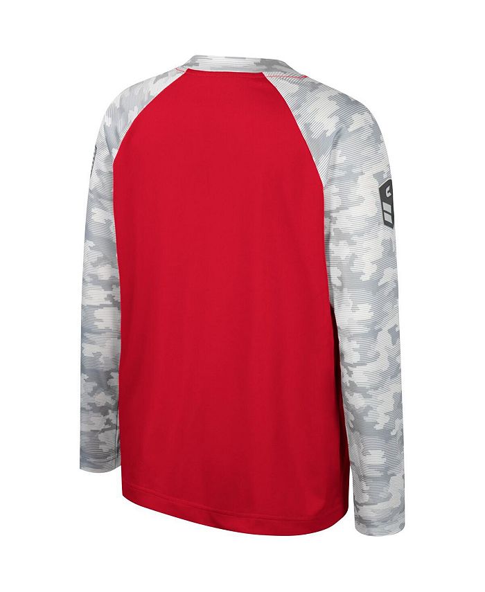 Colosseum Big Boys Red, Camo Louisville Cardinals OHT Military-Inspired Appreciation Dark Star ...