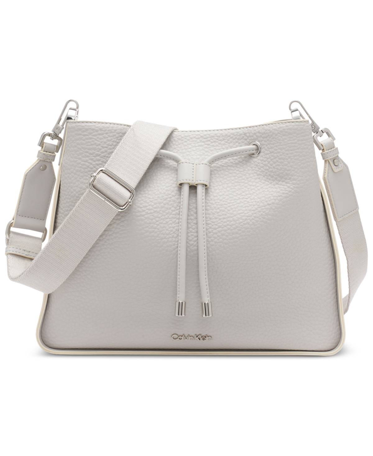 Click here for Calvin Klein Fay Drawstring Hobo with Adjustable W... prices