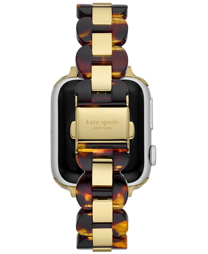 kate spade new york Women's Tortoise Printed Acetate Band for Apple ...