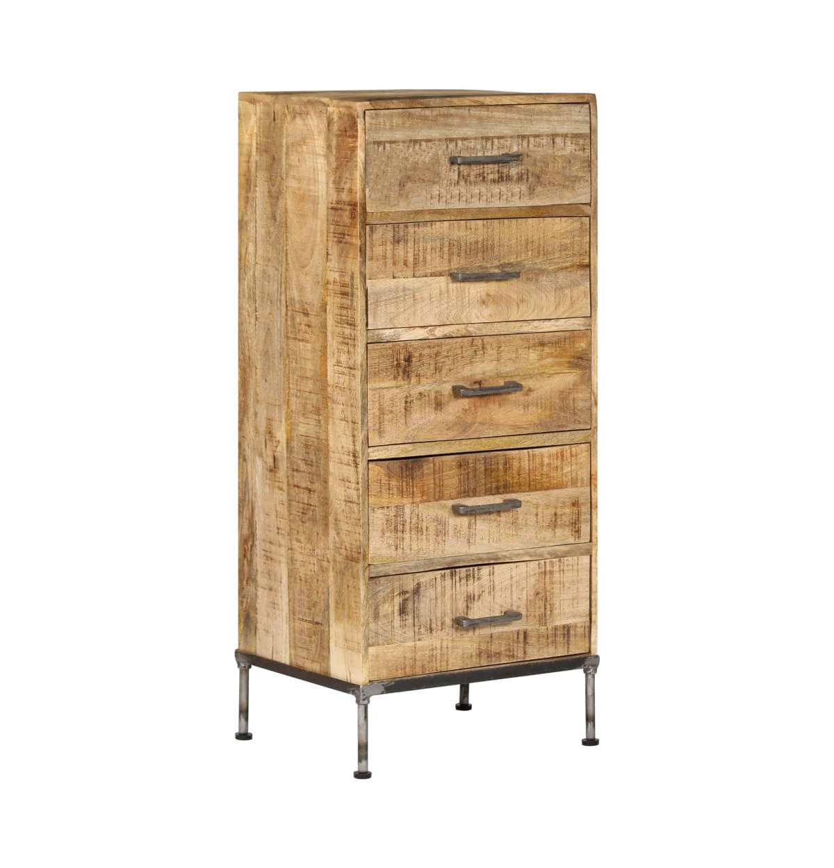 Click here for Chest of Drawers 17.7x13.8x41.7 Solid Mango Wood -... prices