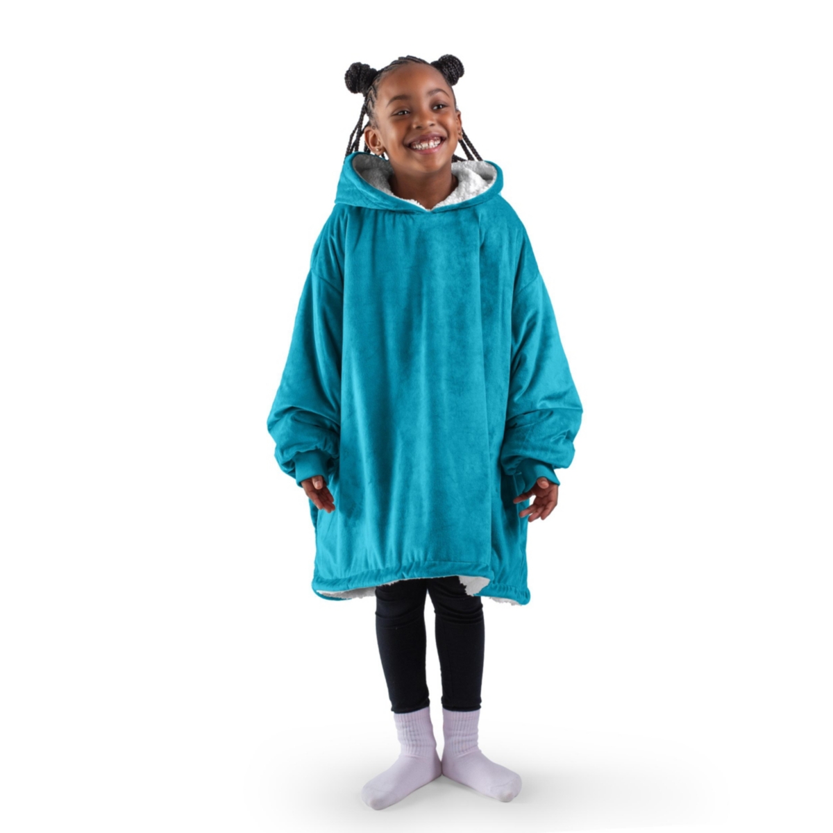 Click here for The Bare Homey - Youth Wearable Blanket - Sherpa S... prices
