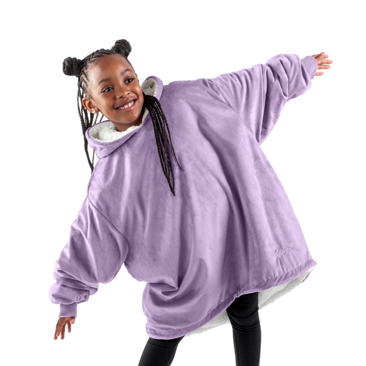 Click here for The Bare Homey - Youth Wearable Blanket - Sherpa S... prices