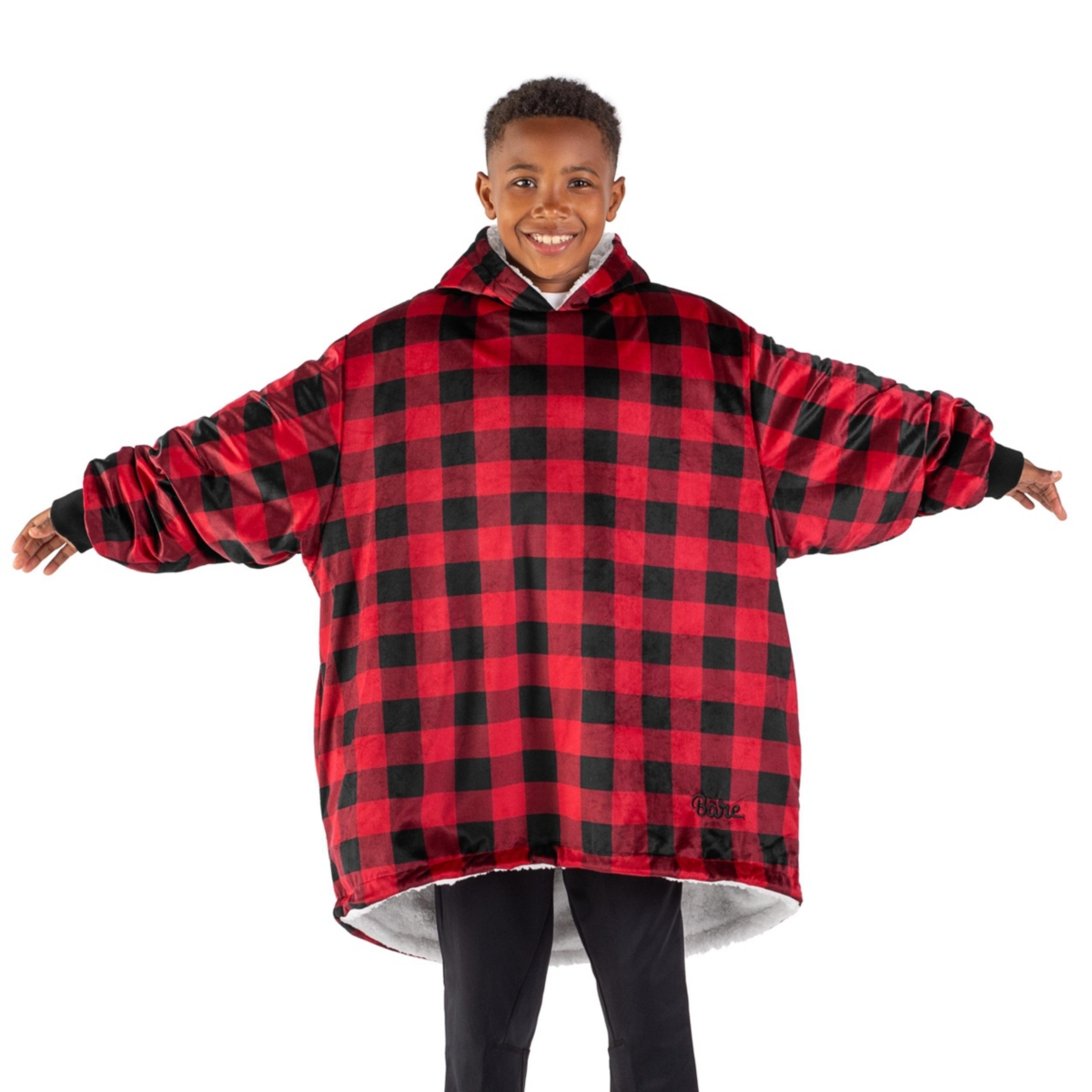 Click here for The Bare Homey - Youth Wearable Blanket - Sherpa S... prices