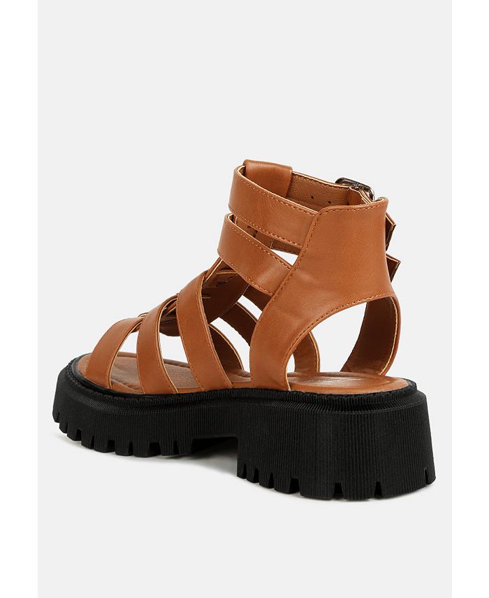 London Rag Women's Dewey Chunky Gladiator Sandals - Macy's