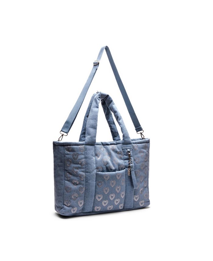 Madden Girl Chloe Denim Tote - Macy's