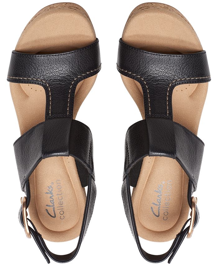 Clarks Giselle Style Wedge Heel Platform Sandals - Macy's