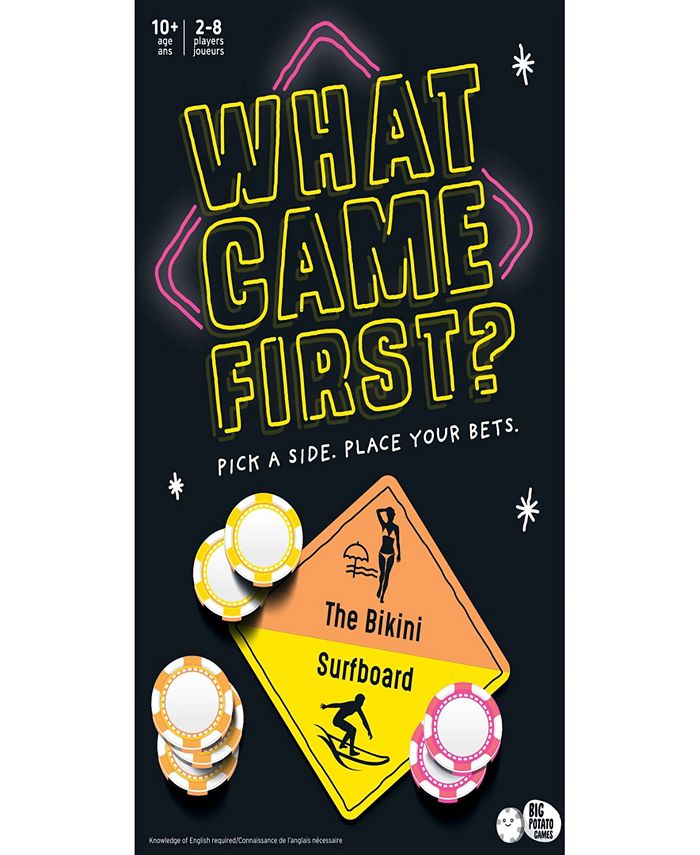 Big Potato Games What Came First Party Game - Macy's