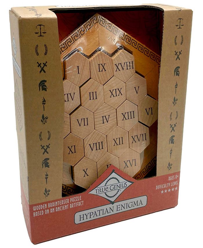 True Genius Hypatian Enigma Wooden Puzzle - Macy's
