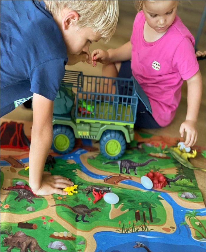 The Bubble Factory Dino Truck Play Set - Macy's