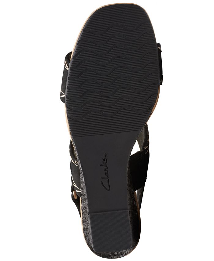 Clarks Kyarra Rose Espadrille Wedge Heel Sandals - Macy's