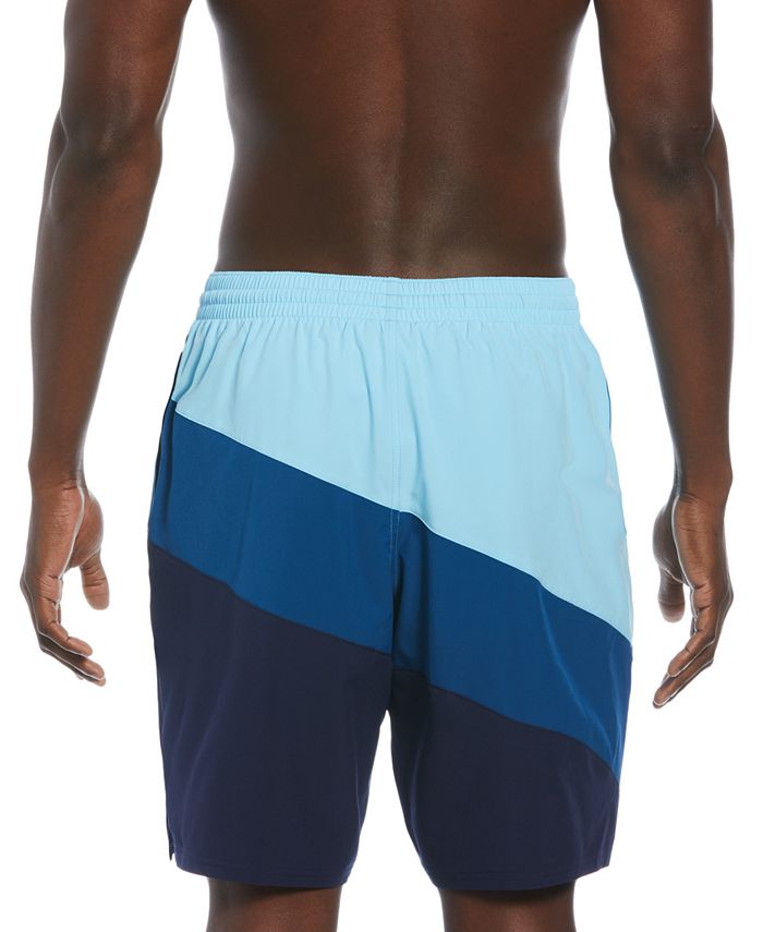 Nike Men's Color Surge Colorblocked 9" Swim Trunks - Macy's