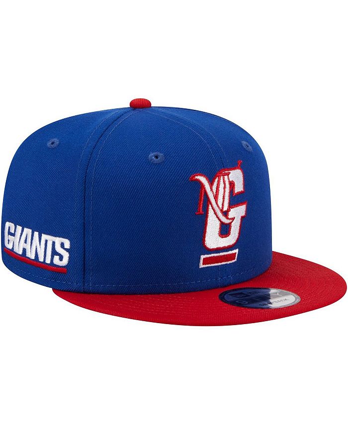 New Era Men's Royal, Red New York Giants City Originals 9FIFTY Snapback ...