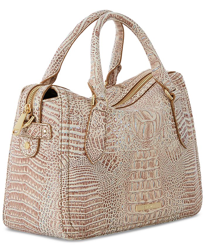 Brahmin Micaela Leather Satchel - Macy's