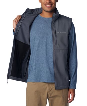 Columbia Men's Ascender Full-Zip Soft Shell Vest - Macy's