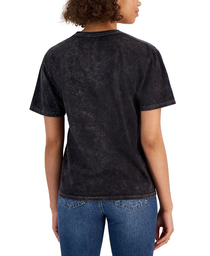 Rebellious One Juniors' Cotton Roses Boyfriend Tee - Macy's