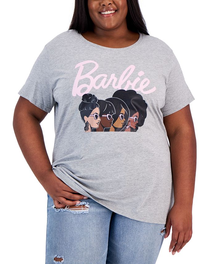 Hybrid Apparel Trendy Plus Size Black History Barbie Silo Graphic T ...