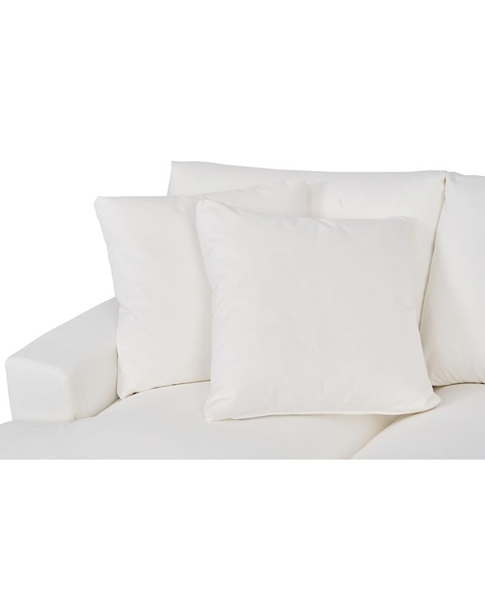 Furniture Brenalee 93" Performance Fabric Slipcover Reversible Chaise ...