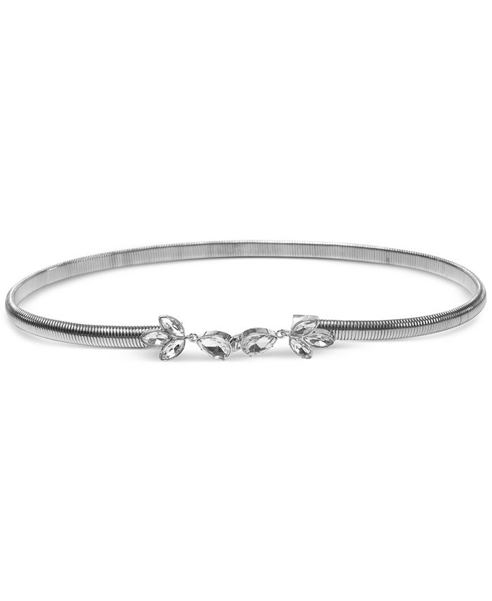 I.N.C. International Concepts Women's Rhinestone Cobra Stretch Belt, Created for Macy's - Macy's