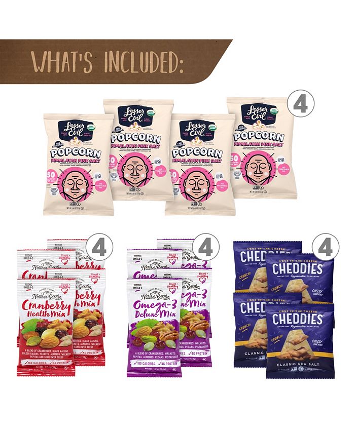 SnackBoxPros Salty Sweet Snack Box, 43 Count - Macy's