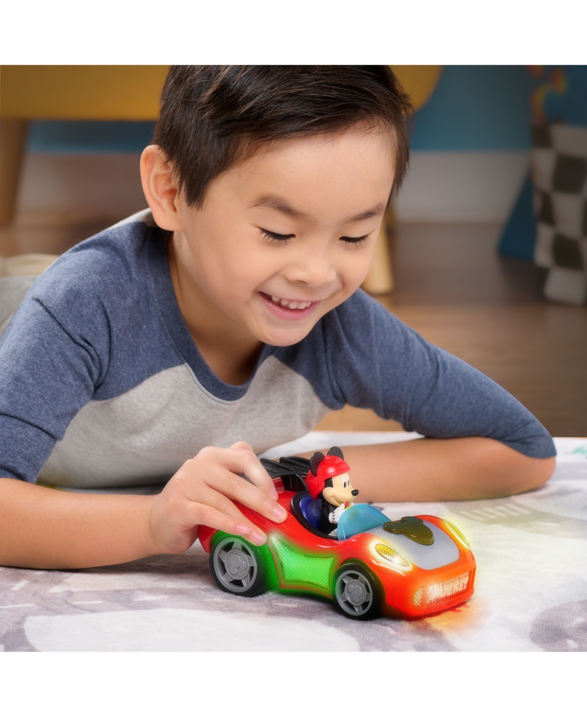 Inside Out 2 Kids' Rev 'n Go Vehicles With Lights And Sounds, Mickey's ...
