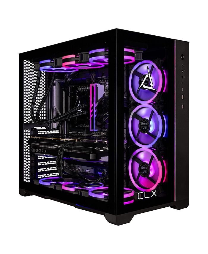 CLX SET Gaming Desktop - Liquid Cooled AMD Ryzen 9 7950X3D 4.2GHz 16 ...