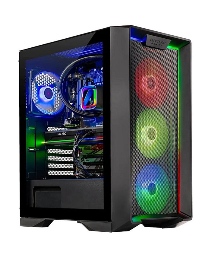 Skytech Gaming Skytech Nebula Gaming PC, Ryzen 7 5700X 3.4 GHz, RTX ...