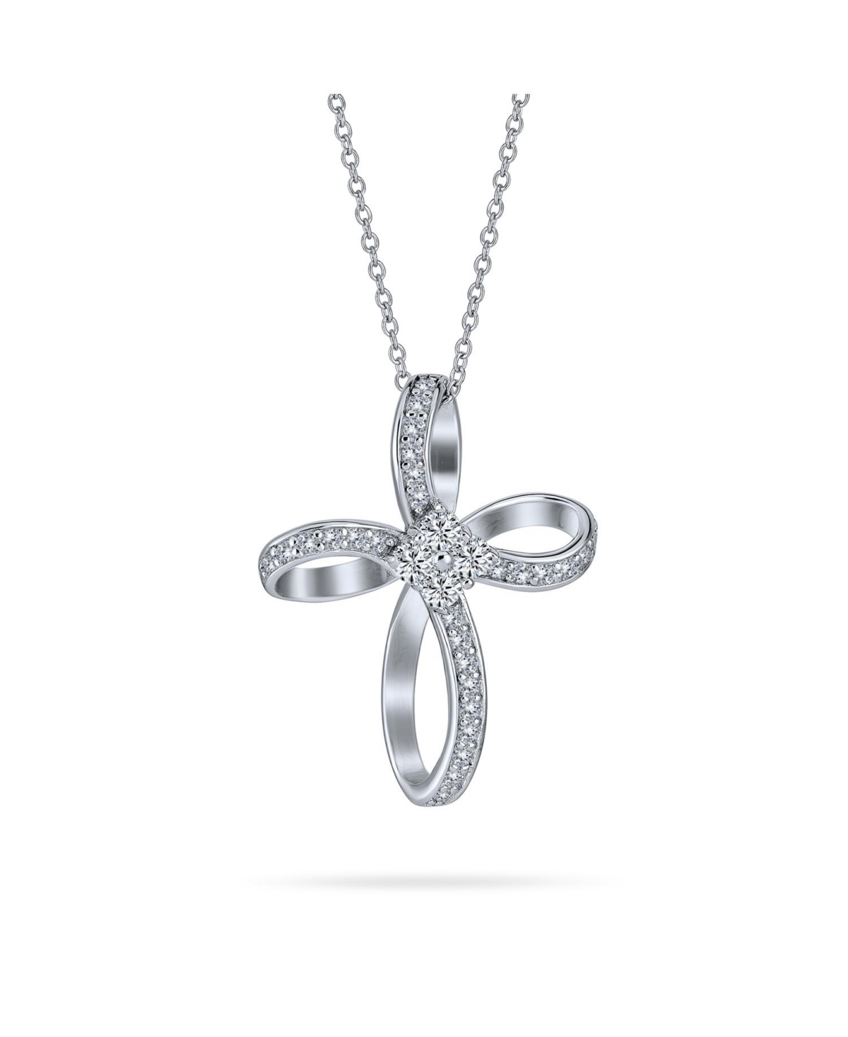 Click here for Bling Jewelry Ribbon Twist Open Religious Infinity... prices