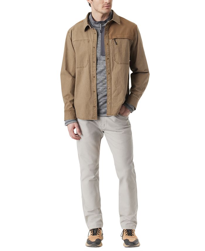 BASS OUTDOOR Men's Ripstop Utility Shacket - Macy's