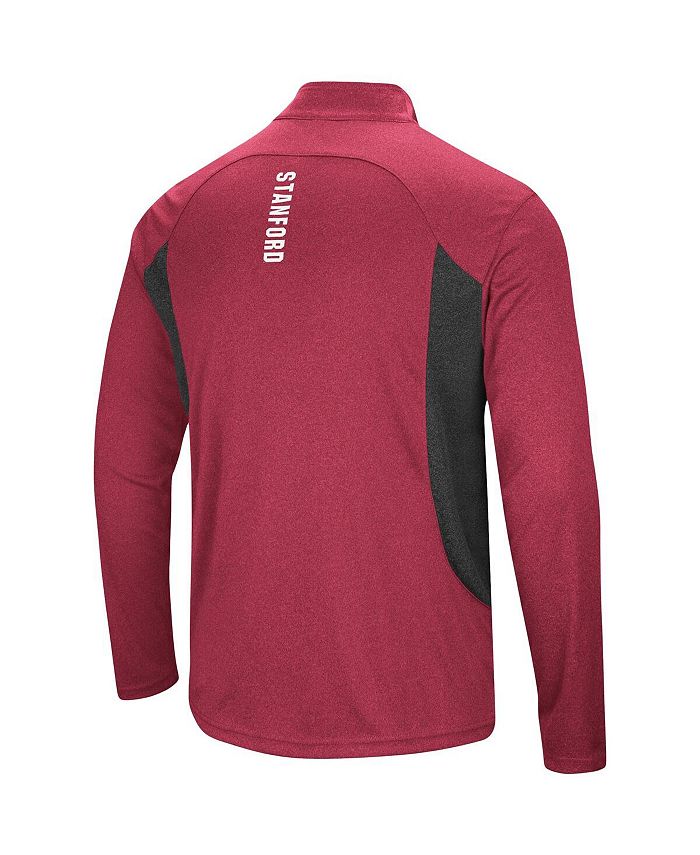 Colosseum Men's Heathered Cardinal Stanford Cardinal Audible ...