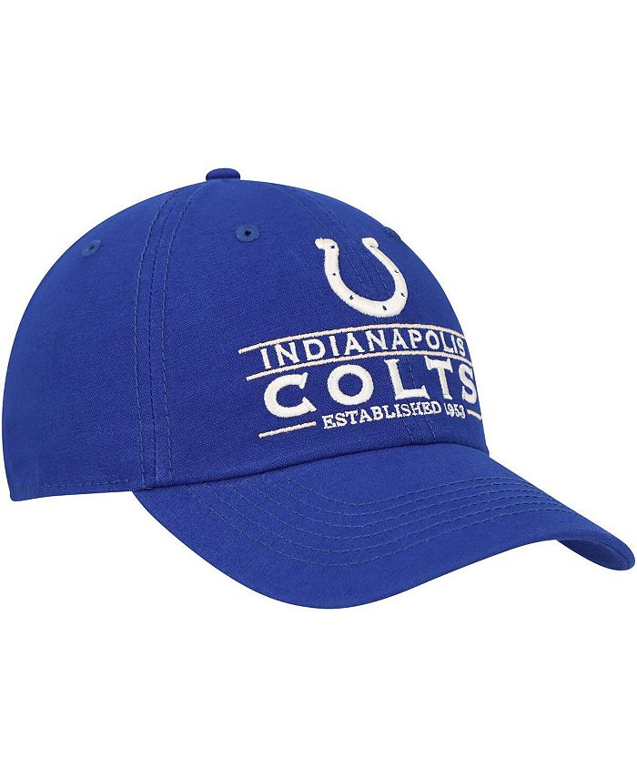 '47 Brand Men's Royal Indianapolis Colts Vernon Clean Up Adjustable Hat ...
