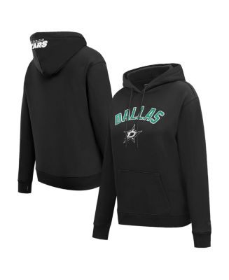 Women's Pro Standard Black Dallas Stars Classic Chenille Pullover ...