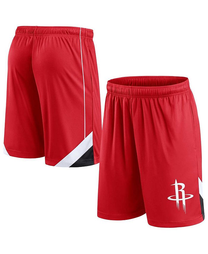 Fanatics Men's Red Houston Rockets Slice Shorts - Macy's