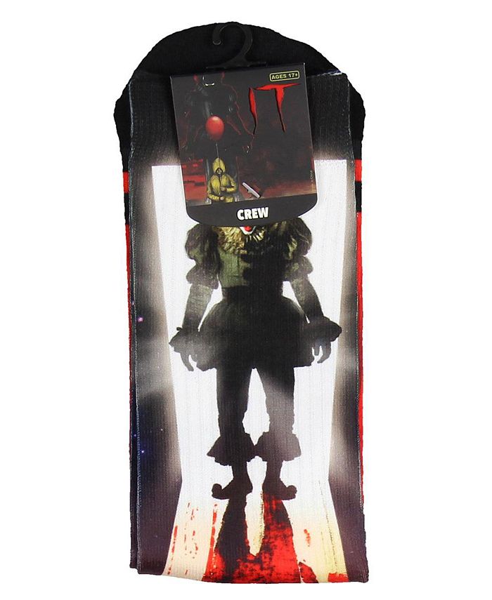 IT Stephen King IT Pennywise The Clown Blood Spatter Unisex Adult ...