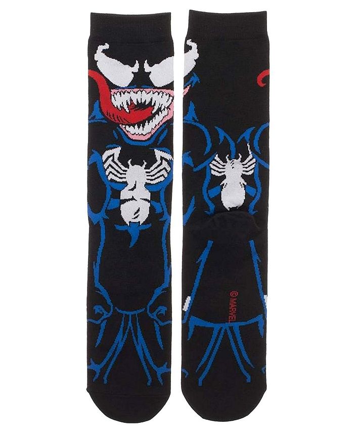 Marvel Venom Character Sublimated Unisex Adult Crew Socks - Macy's