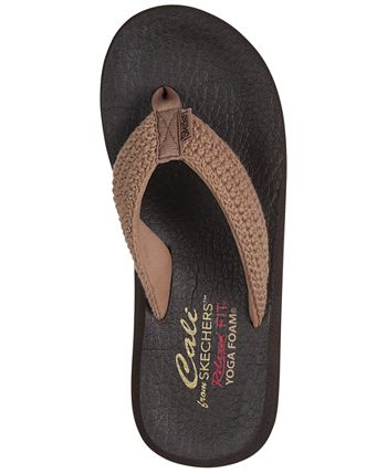 Skechers Women's Cali Asana - Valley Chic Flip-Flop Thong Sandals from ...