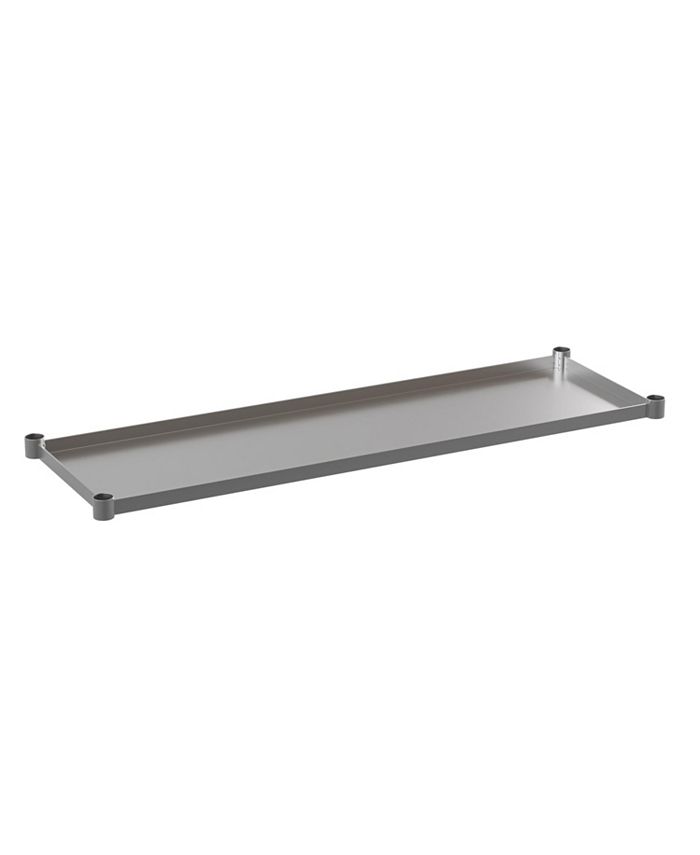 EMMA+OLIVER Under Shelf For Kitchen Prep And Work Tables - Adjustable ...