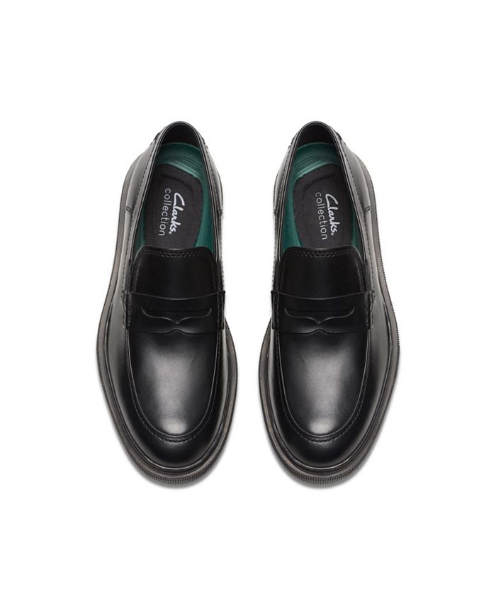 Clarks Men's Collection Burchill Penny Slip On Loafers - Macy's