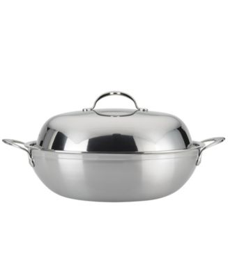 ProBond® Clad Stainless Steel 14" Covered Wok - Macy's