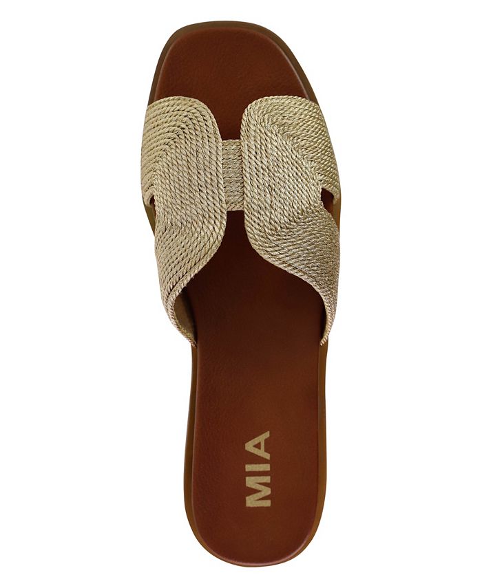 MIA Women's Dia Flat Sandals - Macy's