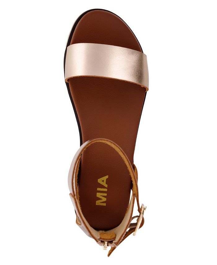 MIA Women's Emilia Round Toe Sandals - Macy's