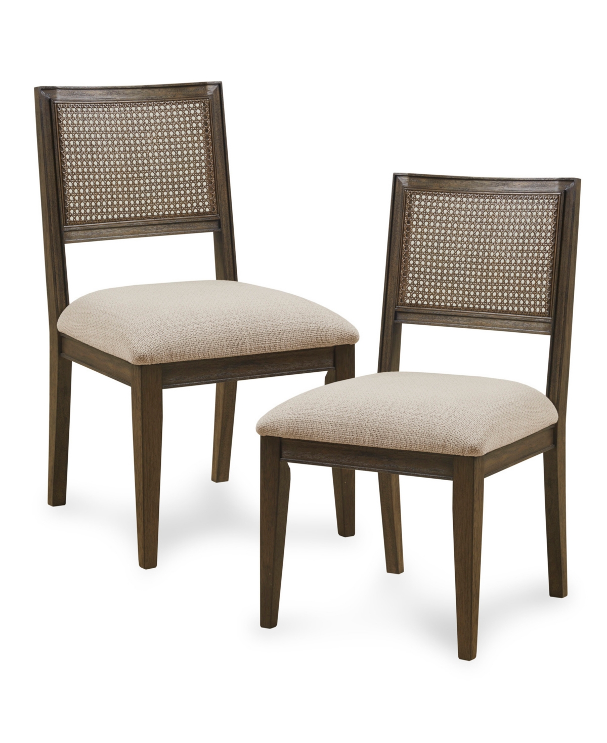 Click here for Leon Dining Side Chair (Set of 2) - Brown prices