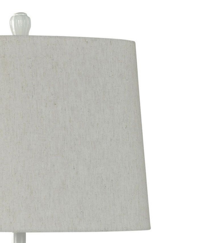 StyleCraft Home Collection 34" Norford Painted Table Lamp - Macy's