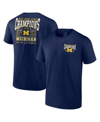 Men's Fanatics Navy Michigan Wolverines College Football Playoff 2024 ...