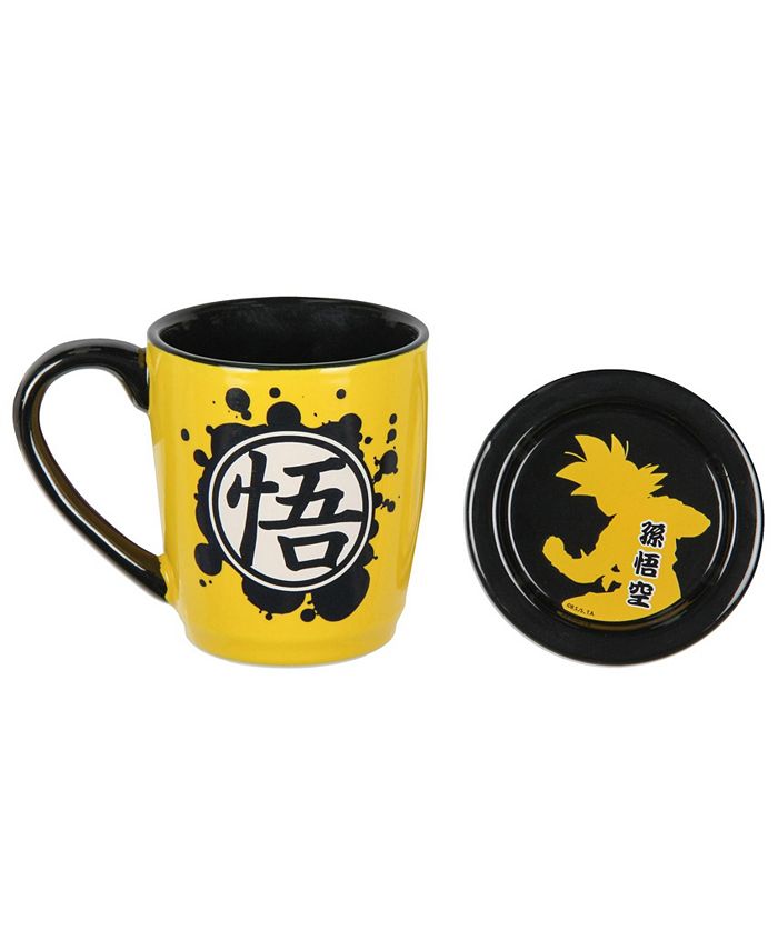 Dragon Ball Z Anime Manga Goku Tea Coffee Mug 14 oz Cup With Coaster ...